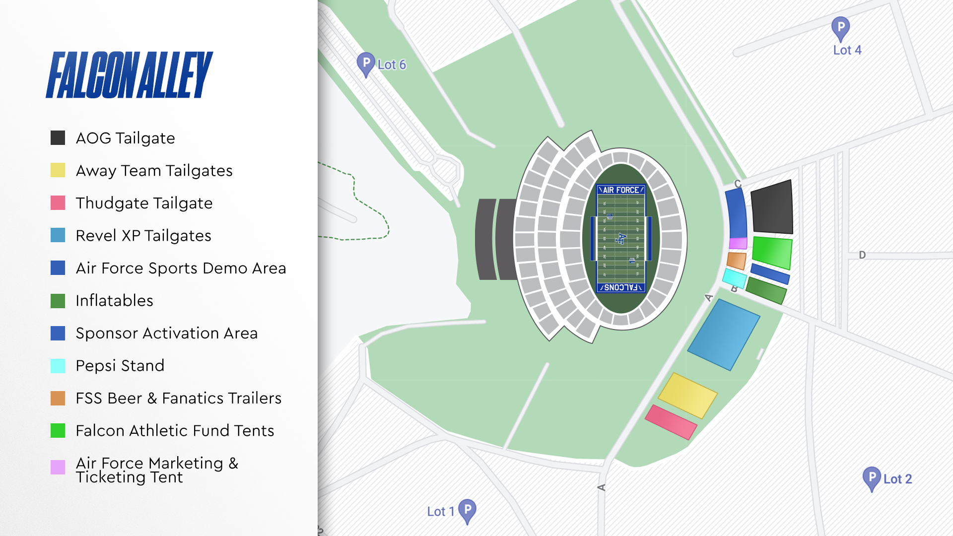 Falcon Alley presented by Diversus Health opens 3 hours prior to kick ...