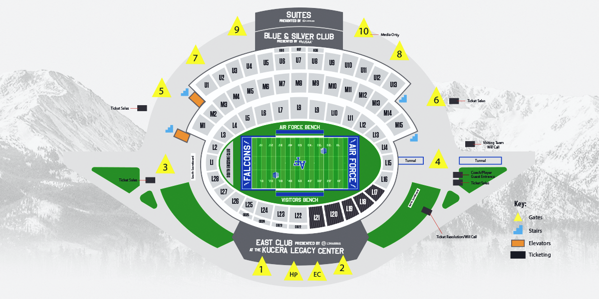 Falcon Stadium Information
